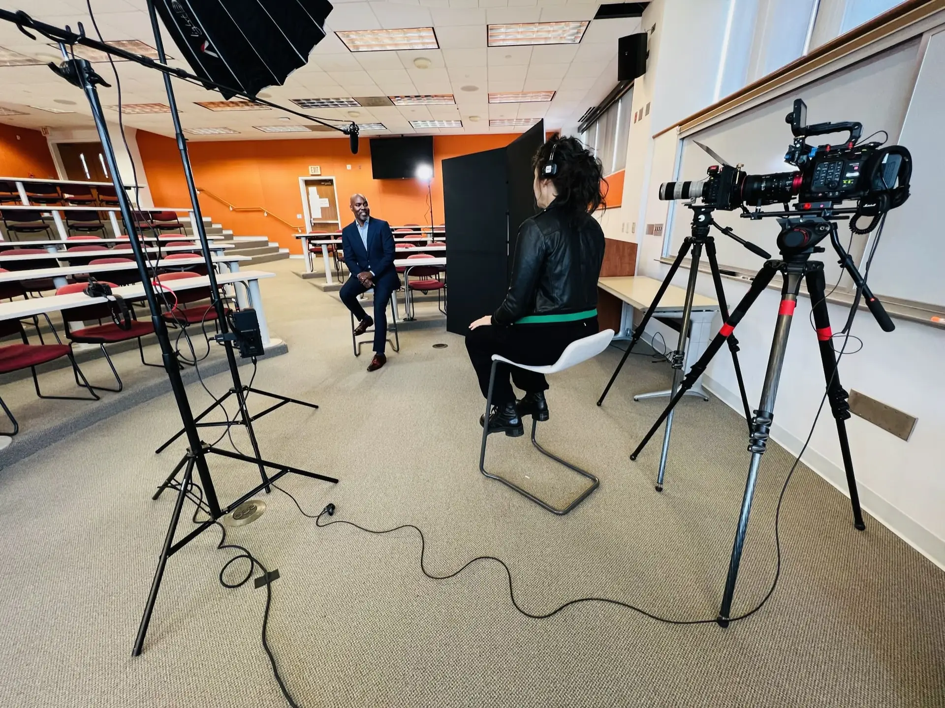 How to conduct a filmed interview | DMV productions